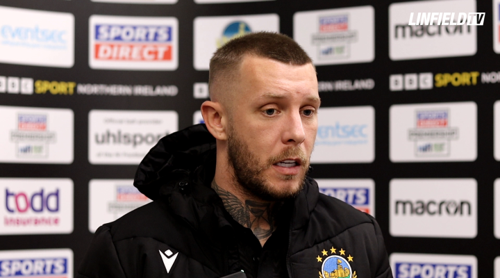 Kirk Millar Speaks to Linfield TV - Linfield Football Club