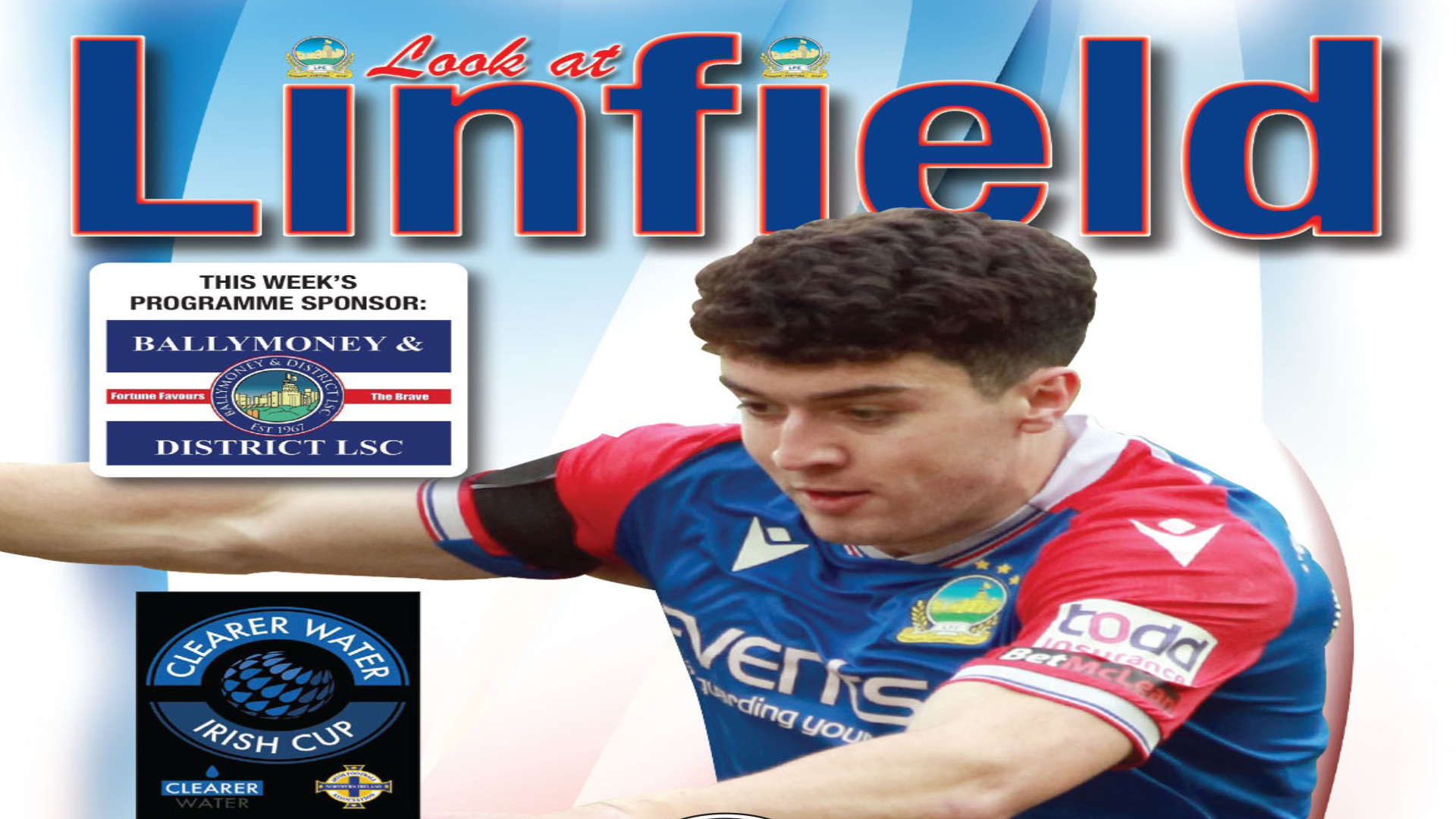Match Programme for tomorrow's game - Linfield Football Club