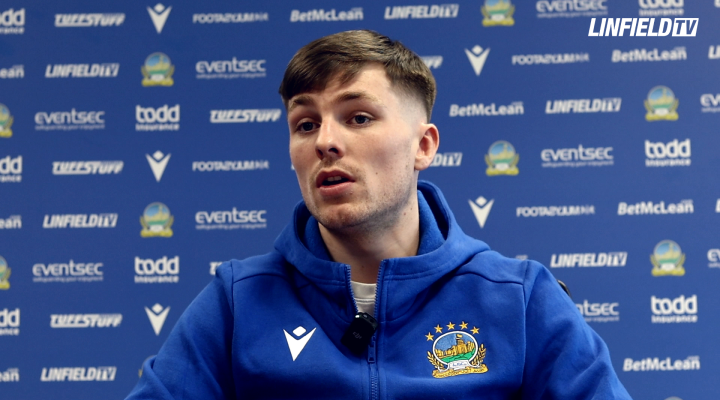 Chris McKee Speaks to Linfield TV - Linfield Football Club
