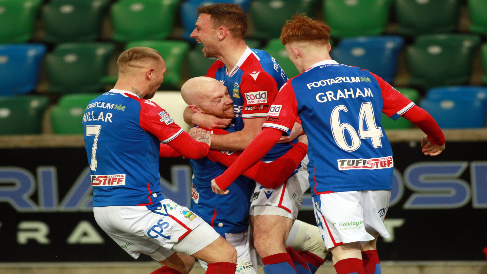 Match Photos vs Coleraine - 16/04/2024 - Linfield Football Club