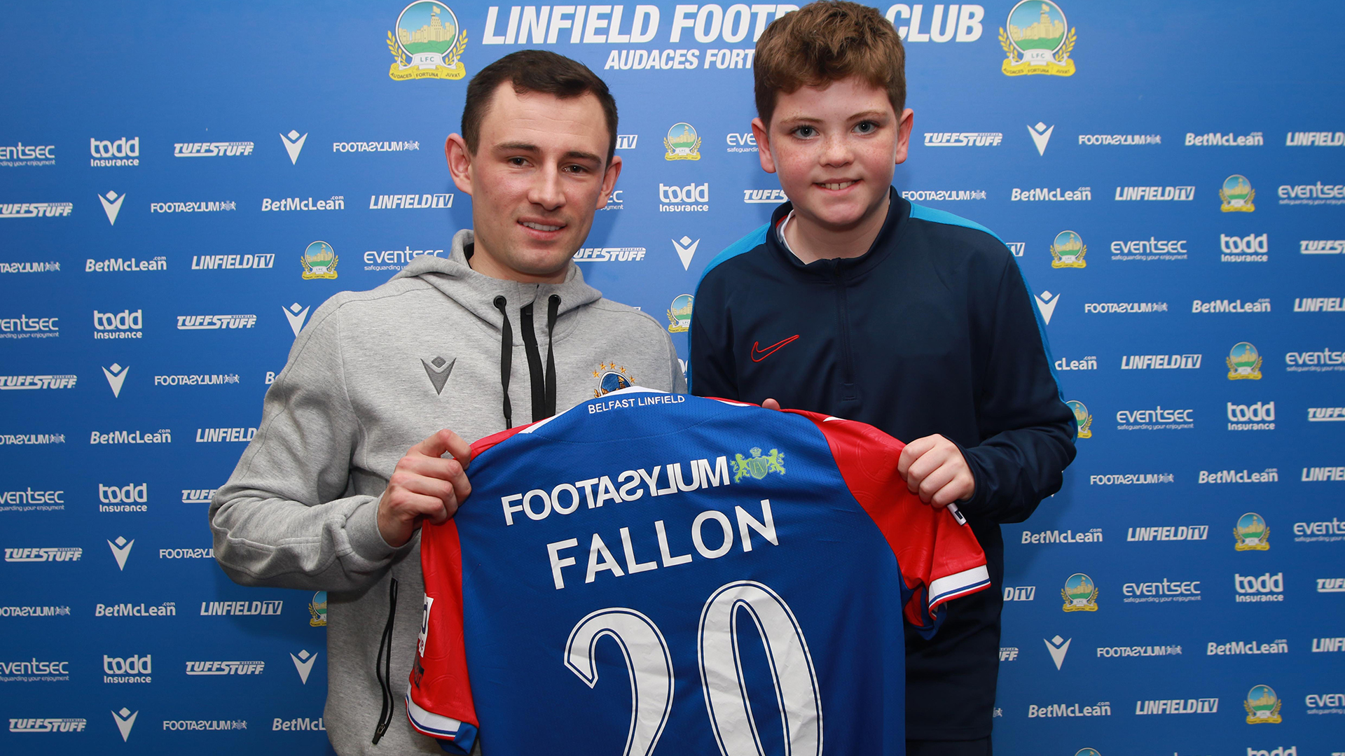 Shirt Sponsor Collection Photos - Linfield Football Club