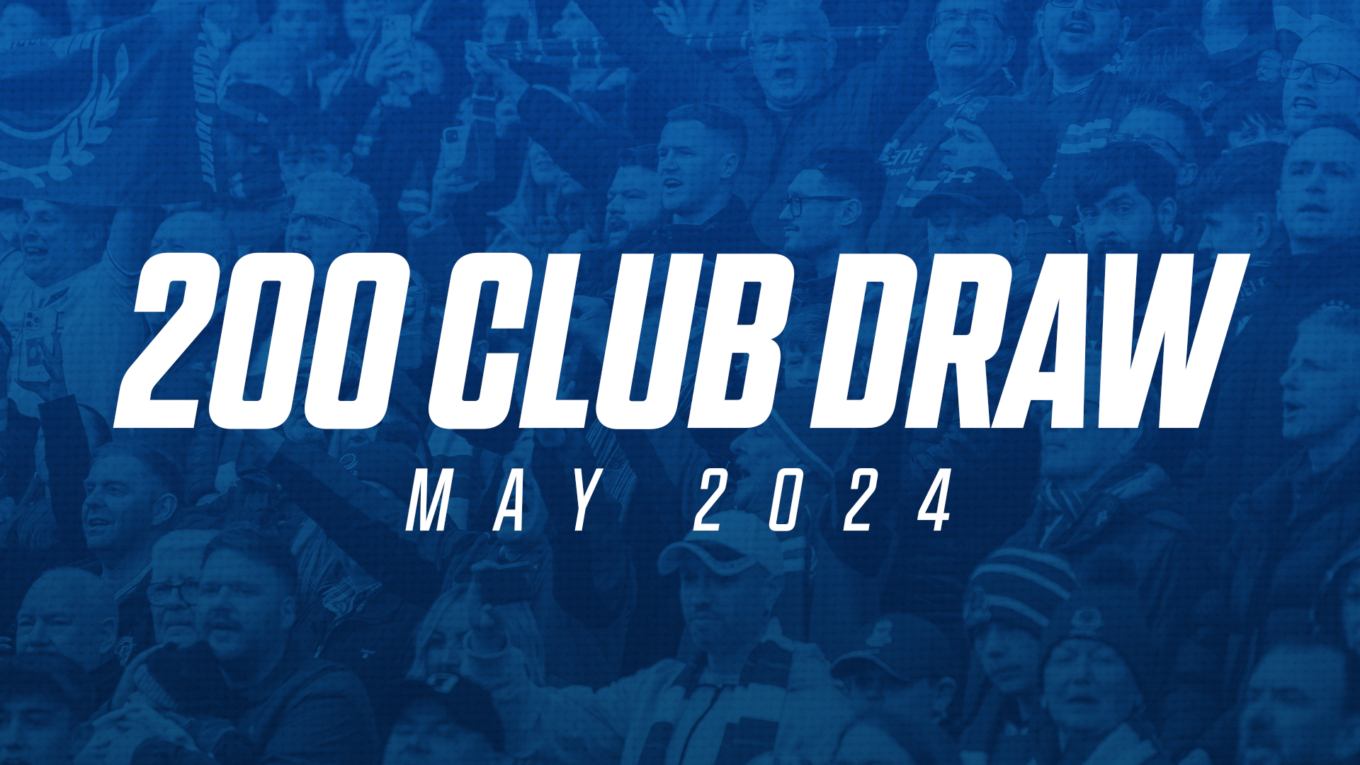 May 200 Club Draw - Linfield Football Club