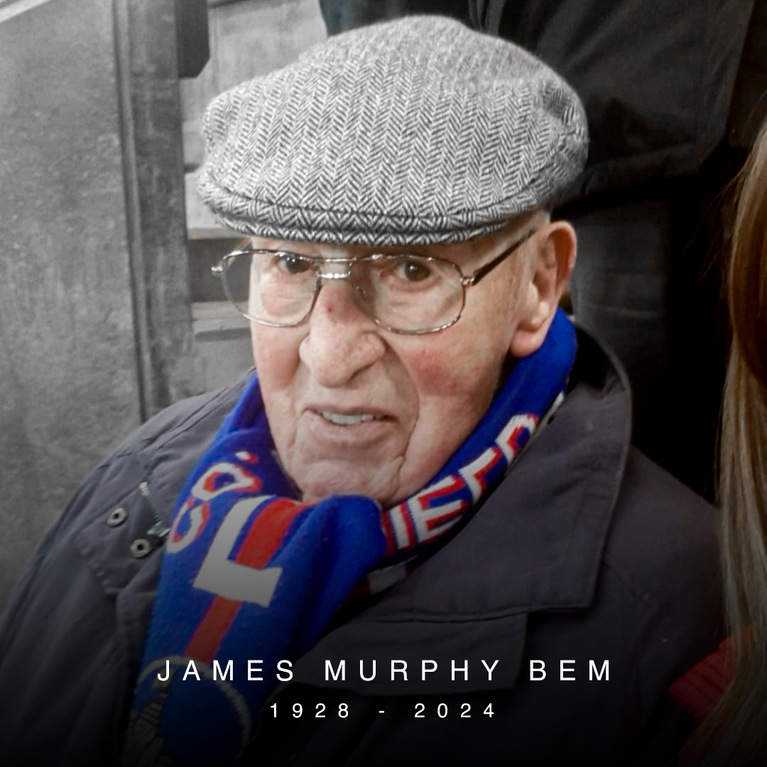 Supporter James Murphy BEM Passes Away - Linfield Football Club