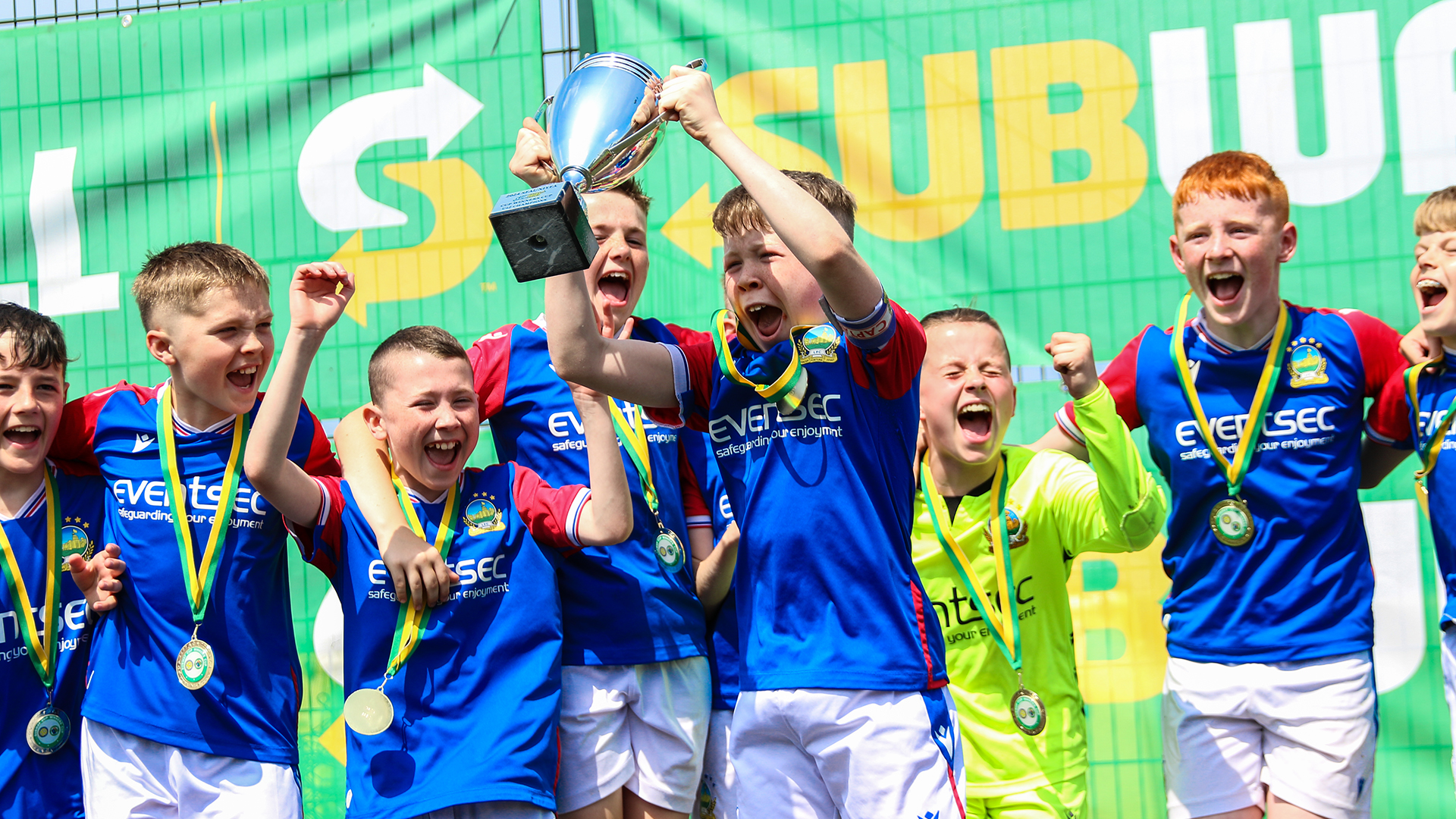 Linfield U12s Win Subway All-Island Cup - Linfield Football Club