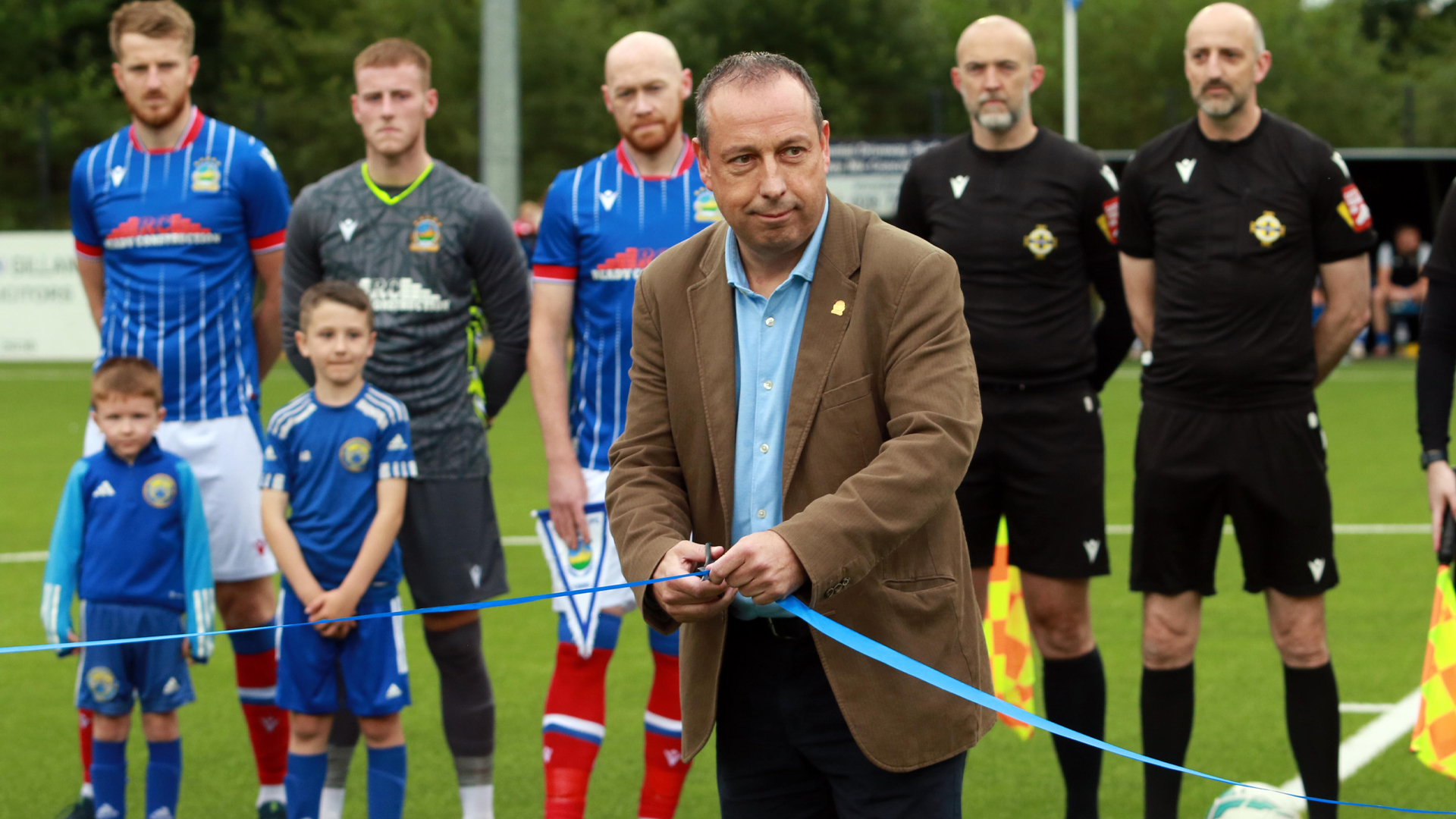 Photos vs Moyola Park FC - Linfield Football Club