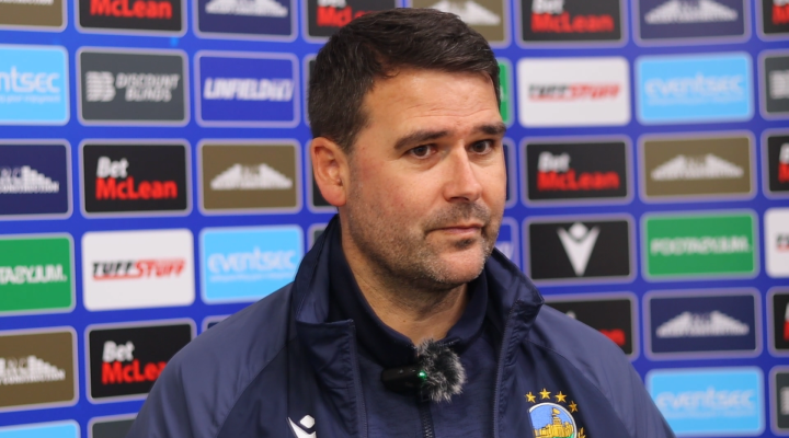 David Healy Reaction vs Carrick Rangers 21/09/24 - Linfield Football Club