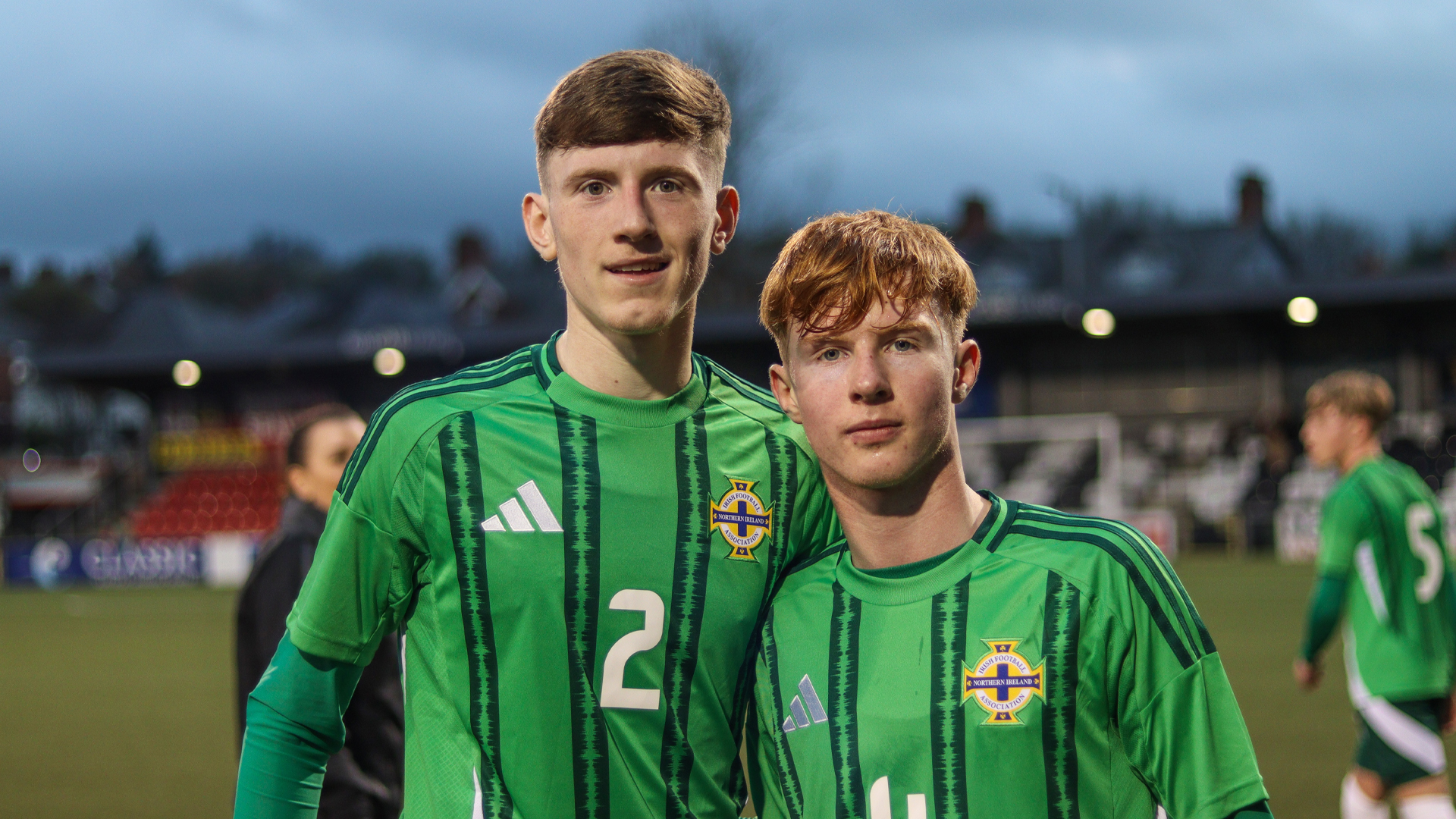 Leacock and Watson help NI u17s to Victory - Linfield Football Club