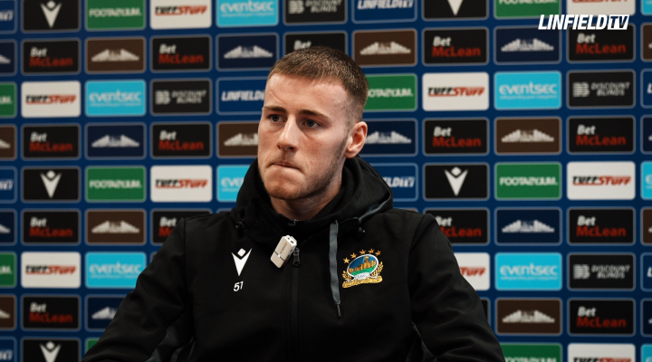 David Walsh speaks to Linfield TV After Signing a new deal - Linfield ...