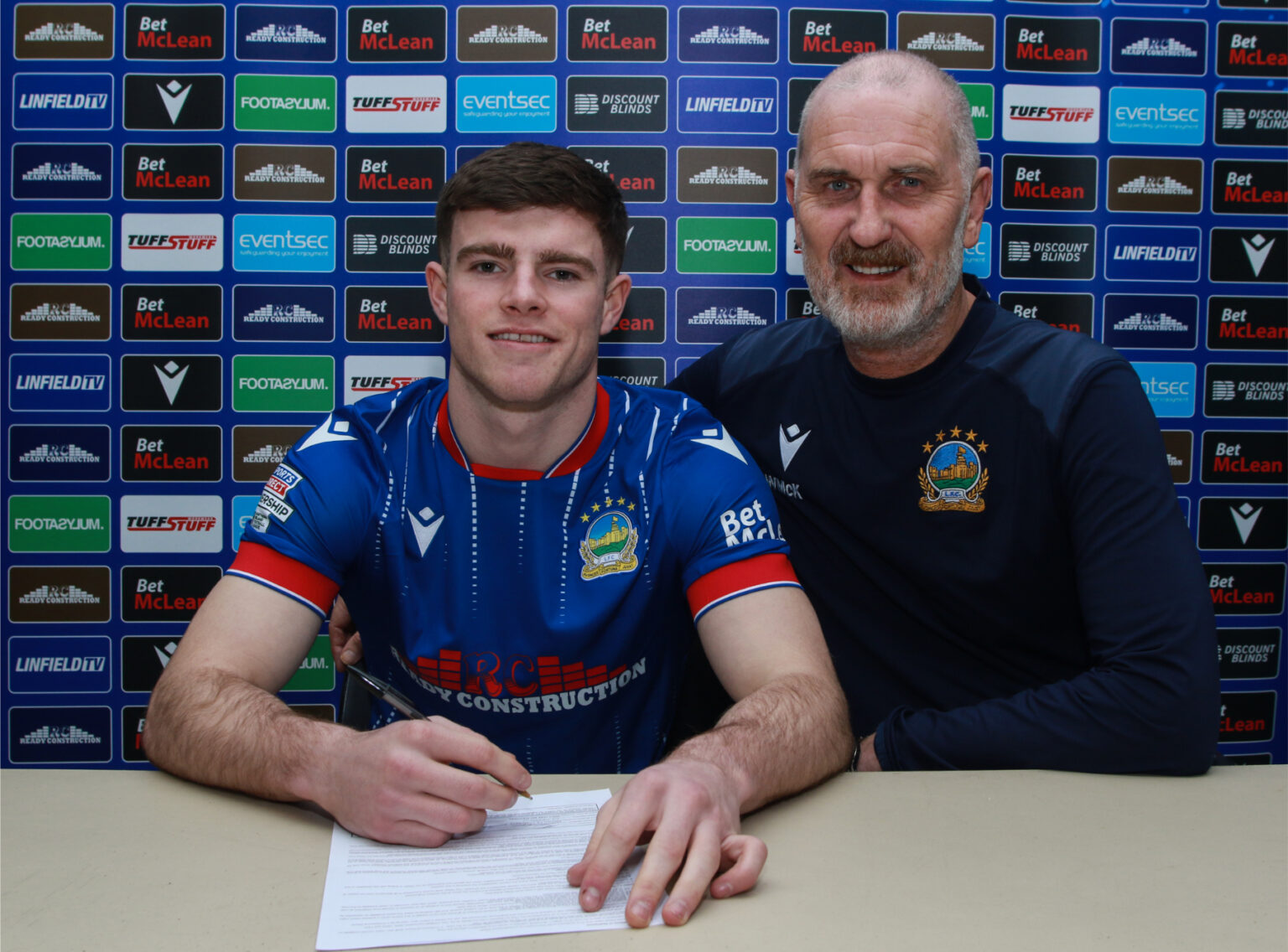 Kieran Offord Signs for Linfield - Linfield Football Club