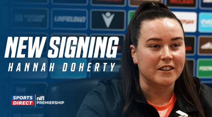 Hannah Doherty Speaks to Linfield TV - Linfield Football Club