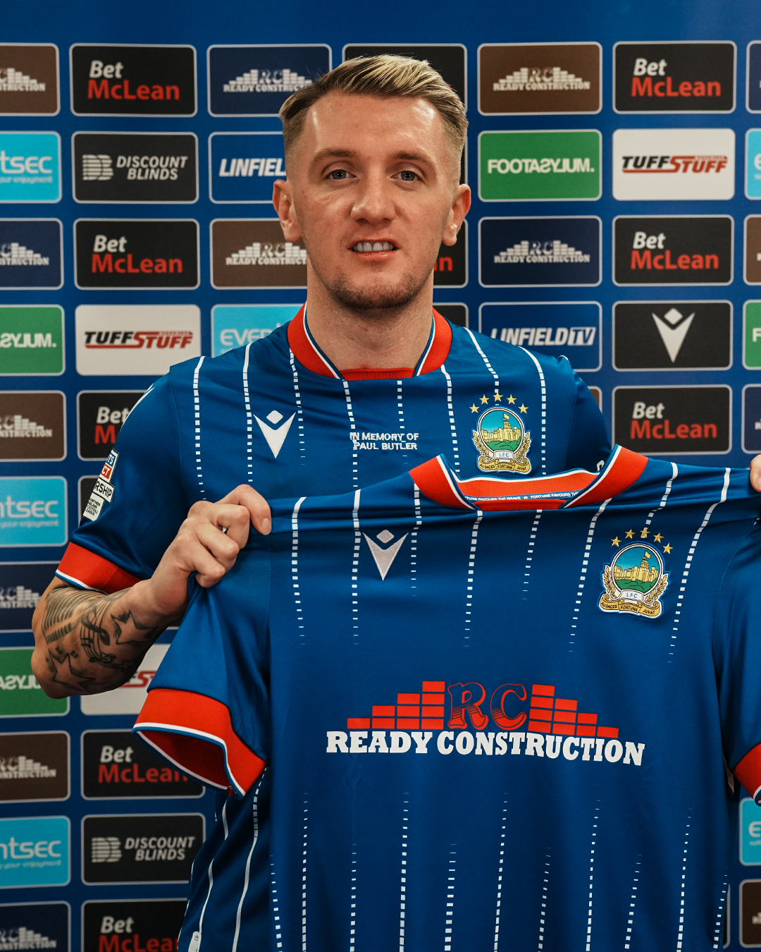 Linfield Sign Scottish Winger Callumn Morrison from Falkirk - Linfield ...