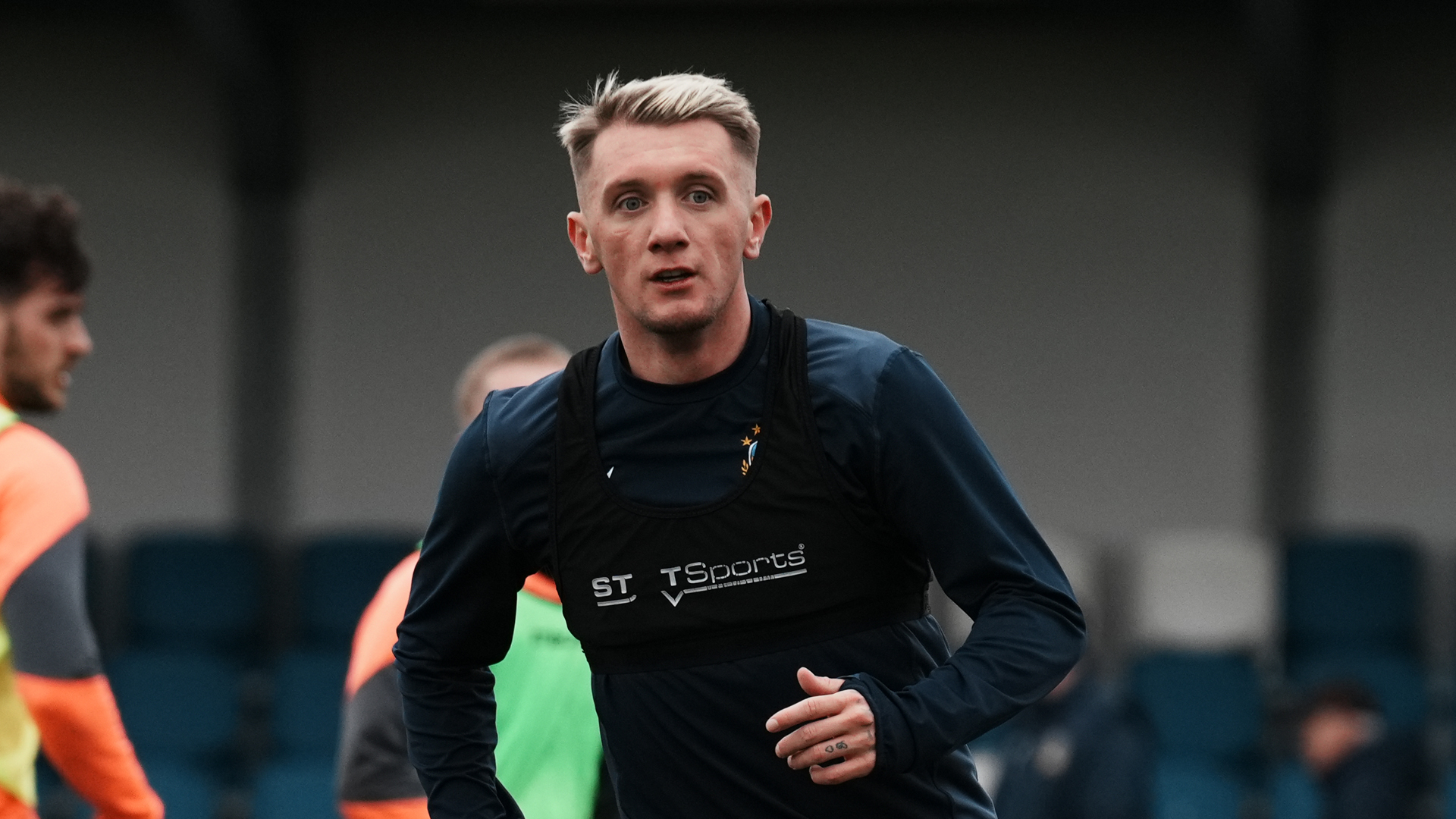 Callumn Morrison Trains with the Squad - Linfield Football Club