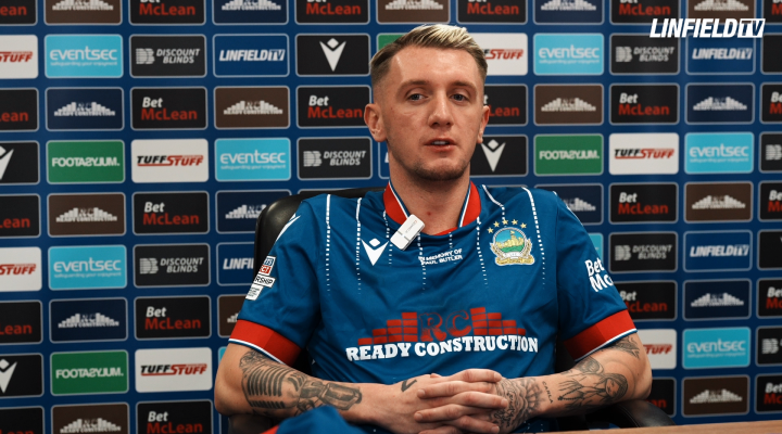 New Signing Callumn Morrison Speaks to Linfield TV - Linfield Football Club