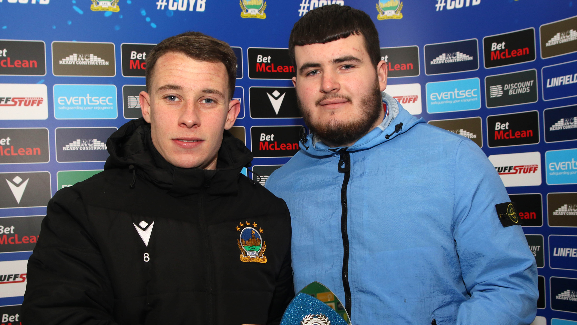 Kyle McClean Named Linfieldfc.com MOTM Sponsored by Ronnie Morrison ...