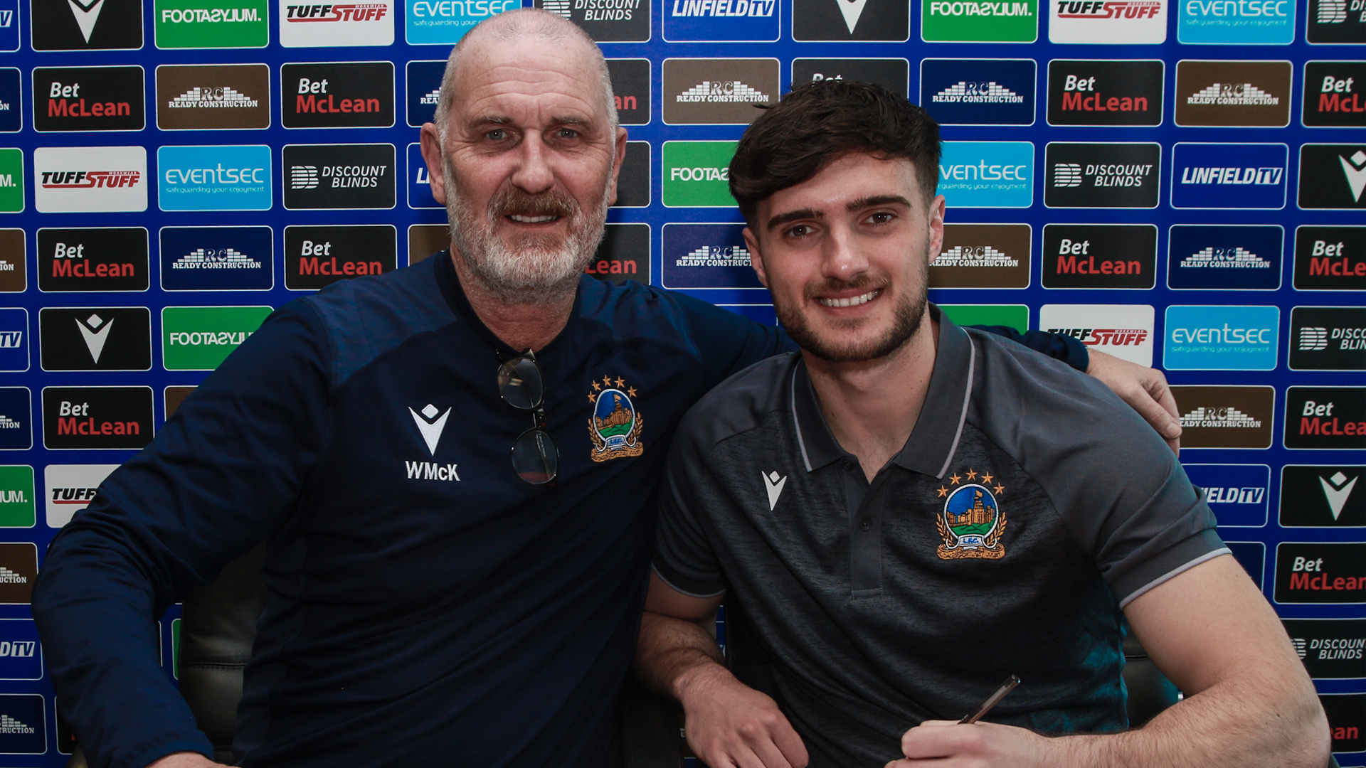 Euan East Signs Contract Extension - Linfield Football Club