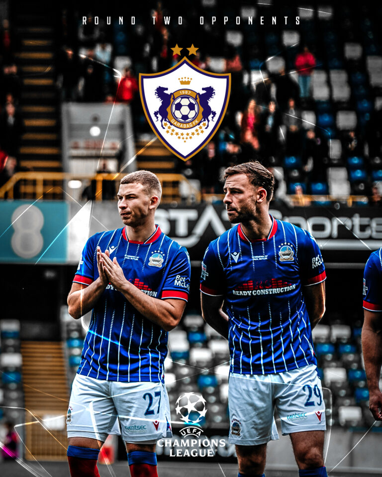 Linfield Draw Qarabag for Round Two - Linfield Football Club