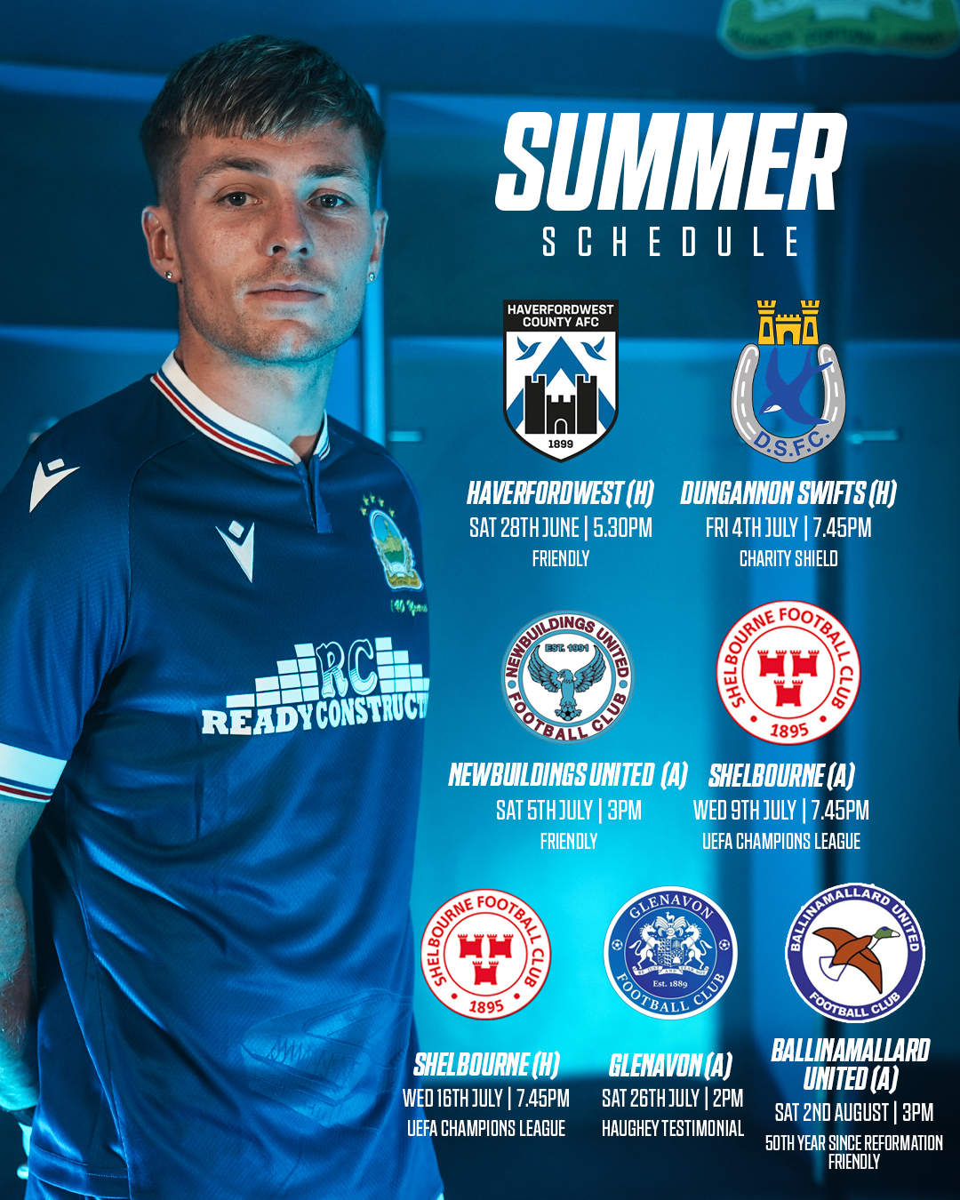 Pre-season Schedule So Far Confirmed - Linfield Football Club