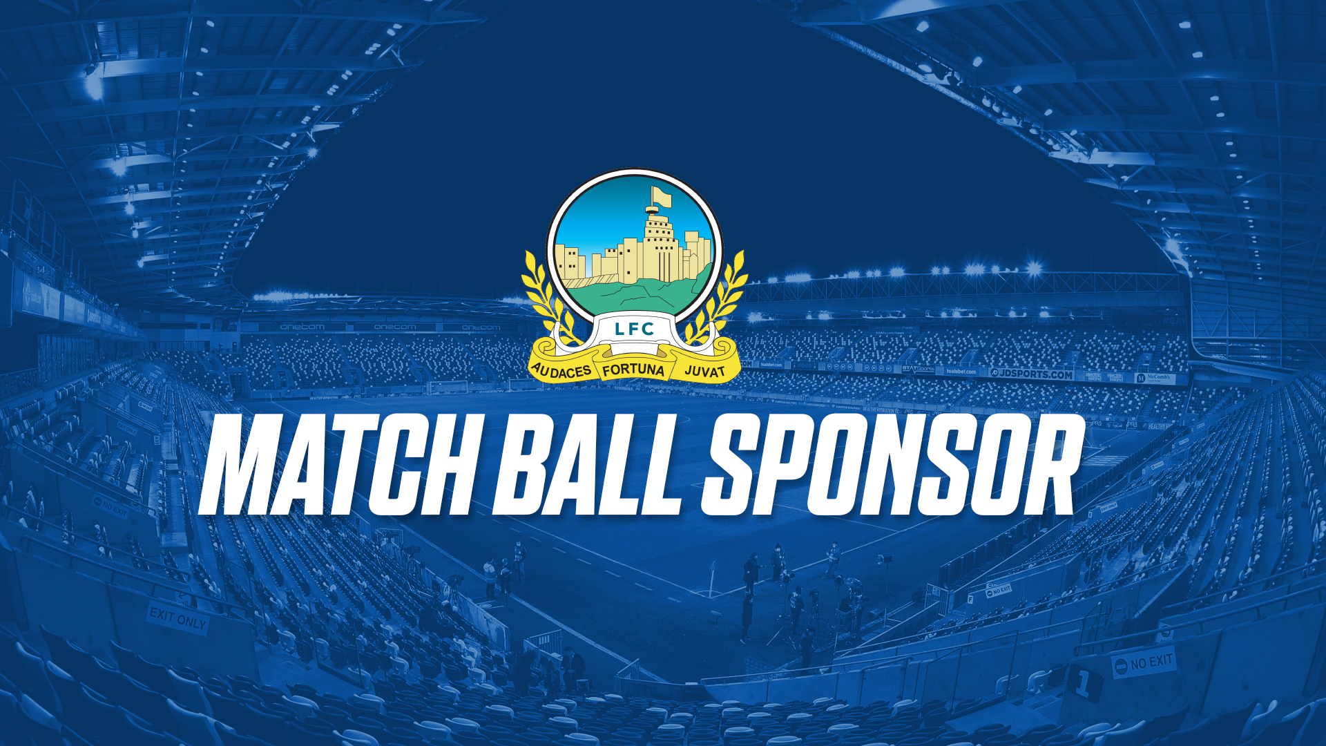 Match Ball Sponsor Presentation - Linfield Football Club