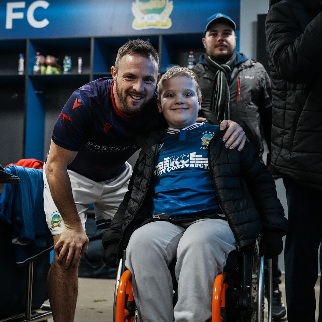 Baird Claims Man of the Match as Young Fan Enjoys Special Linfield ...