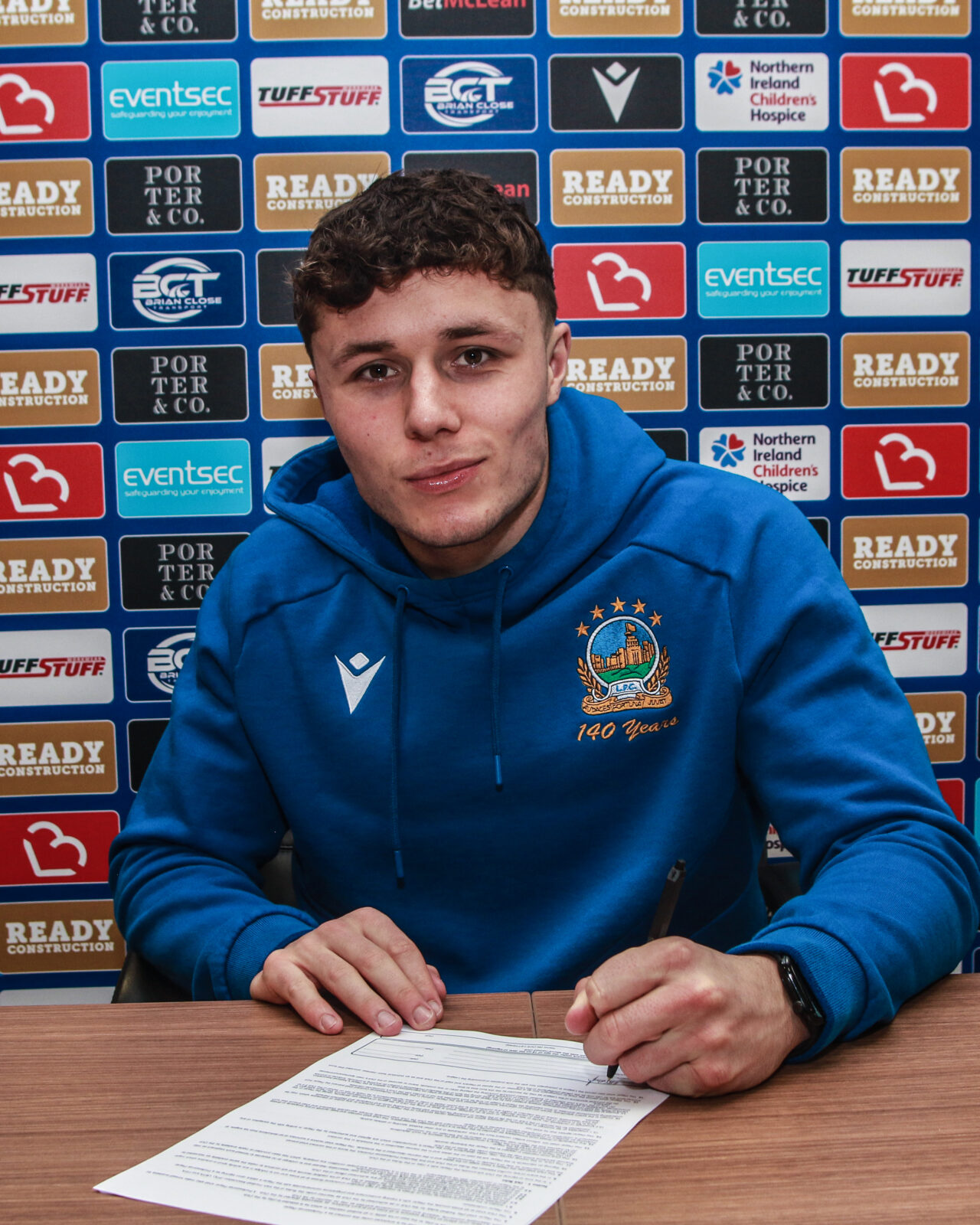 Dane McCullough Signs New Two-Year Contract - Linfield Football Club