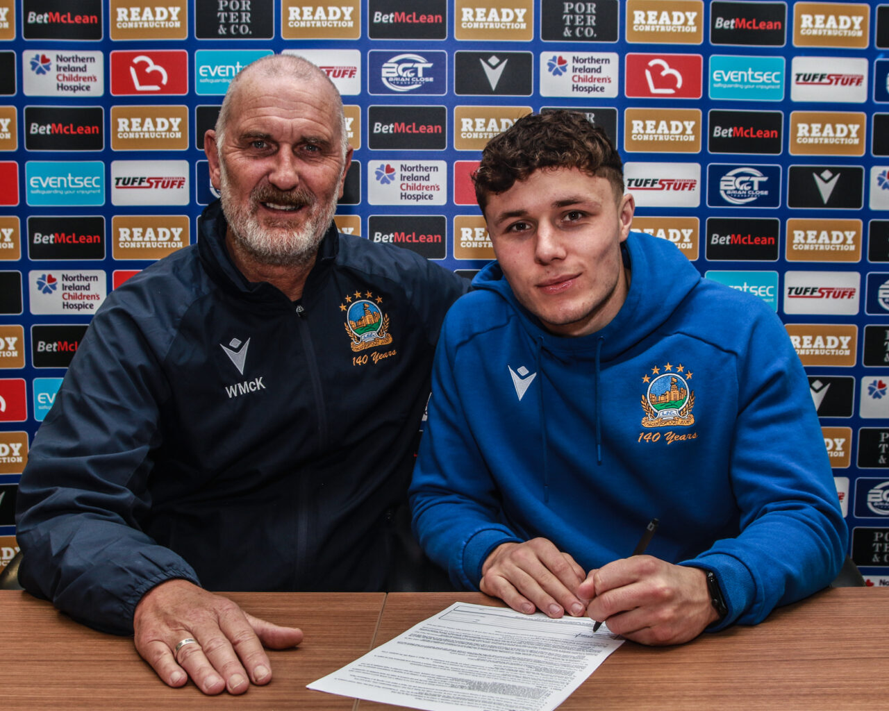 Dane McCullough Signs New Two-Year Contract - Linfield Football Club