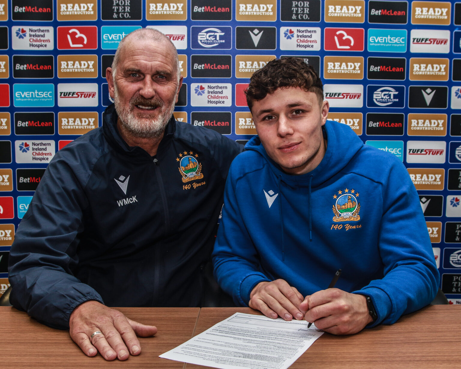 Dane McCullough Signs New Two-Year Contract - Linfield Football Club