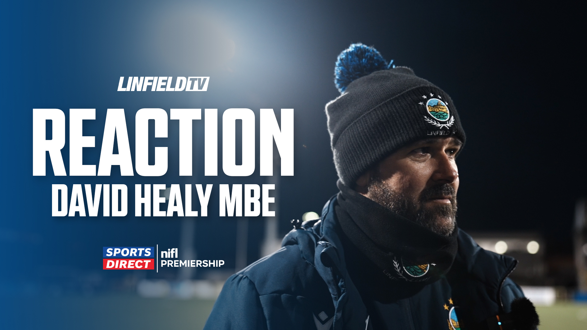 David Healy Reacts to Today's 1-0 Win over Crusaders - Linfield ...