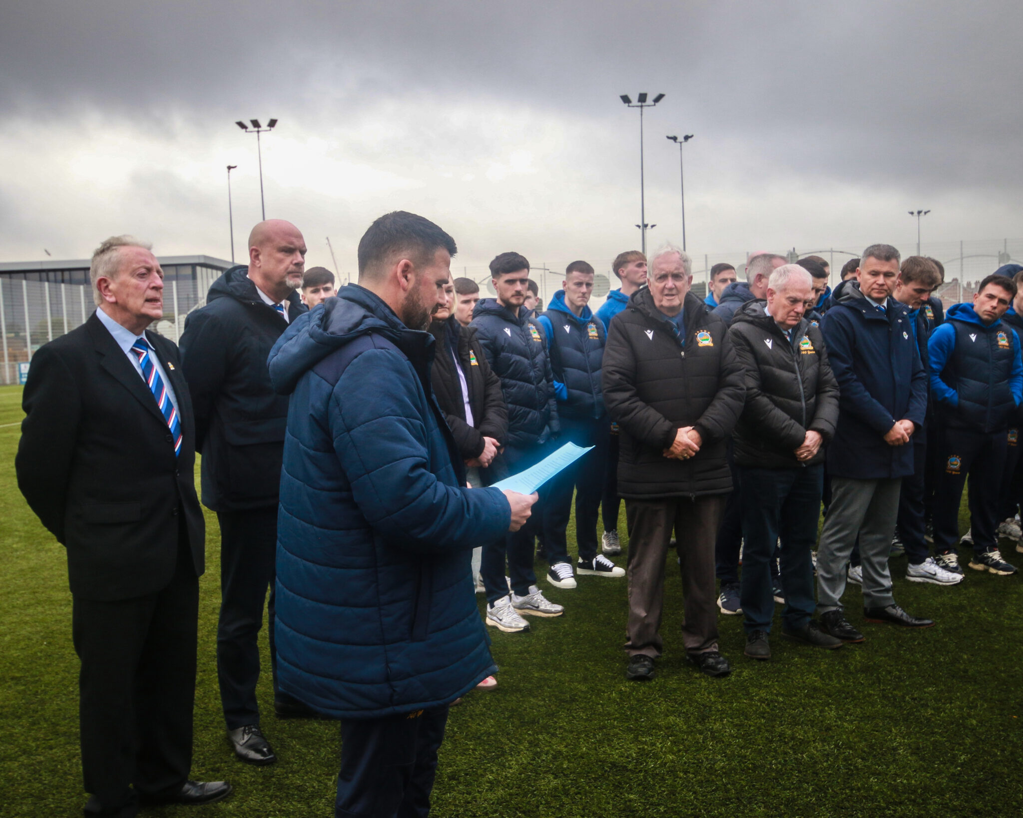 Paul Butler Suite unveiled at Midgley Park - Linfield Football Club