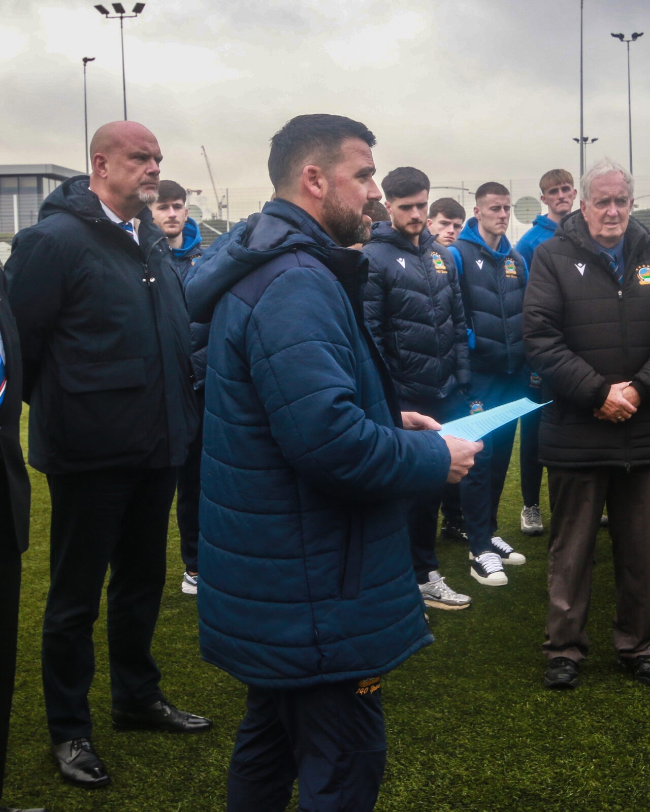 Paul Butler Suite unveiled at Midgley Park - Linfield Football Club