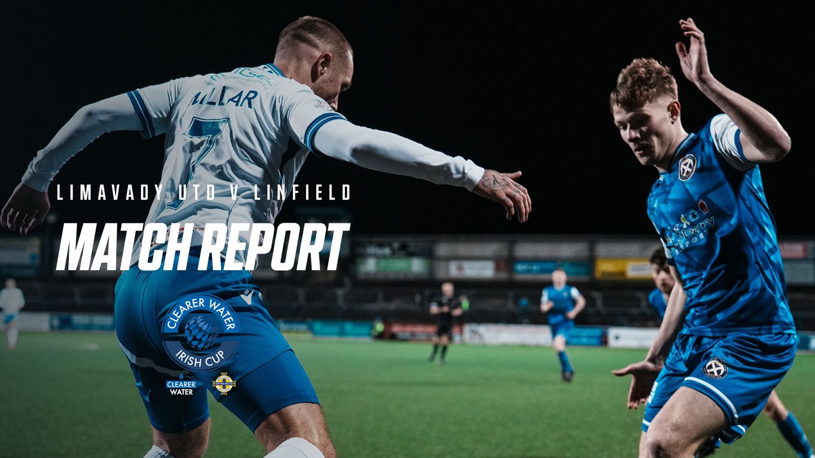 Limavady United 1-0 Linfield - Irish Cup sixth round - 06/02/2026 ...